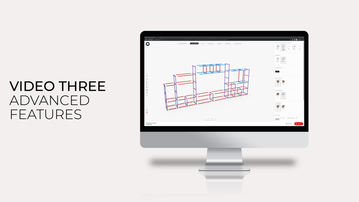 Custom Modular Storage Configurator | Tutorial Videos | Shelved