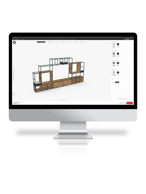 Furniture Design Online | Design Your Own Furniture | Shelved