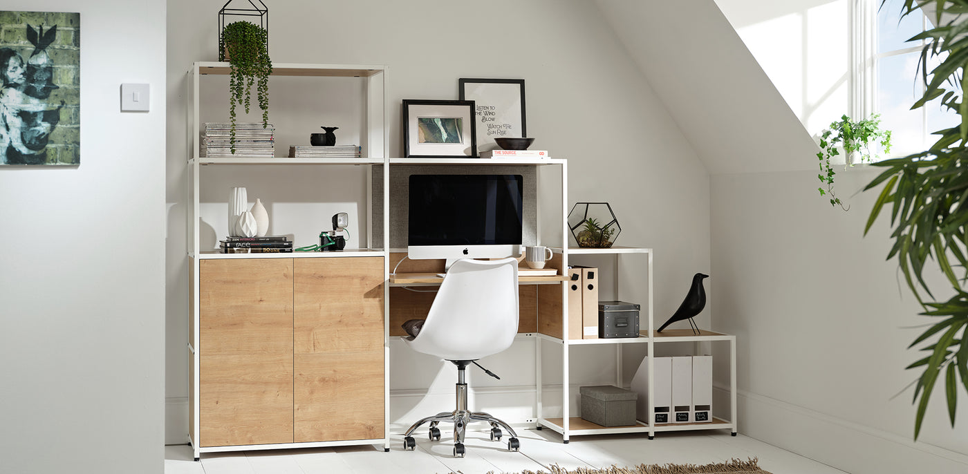 Home Office Shelving | Modular Home Office Furniture | Shelved