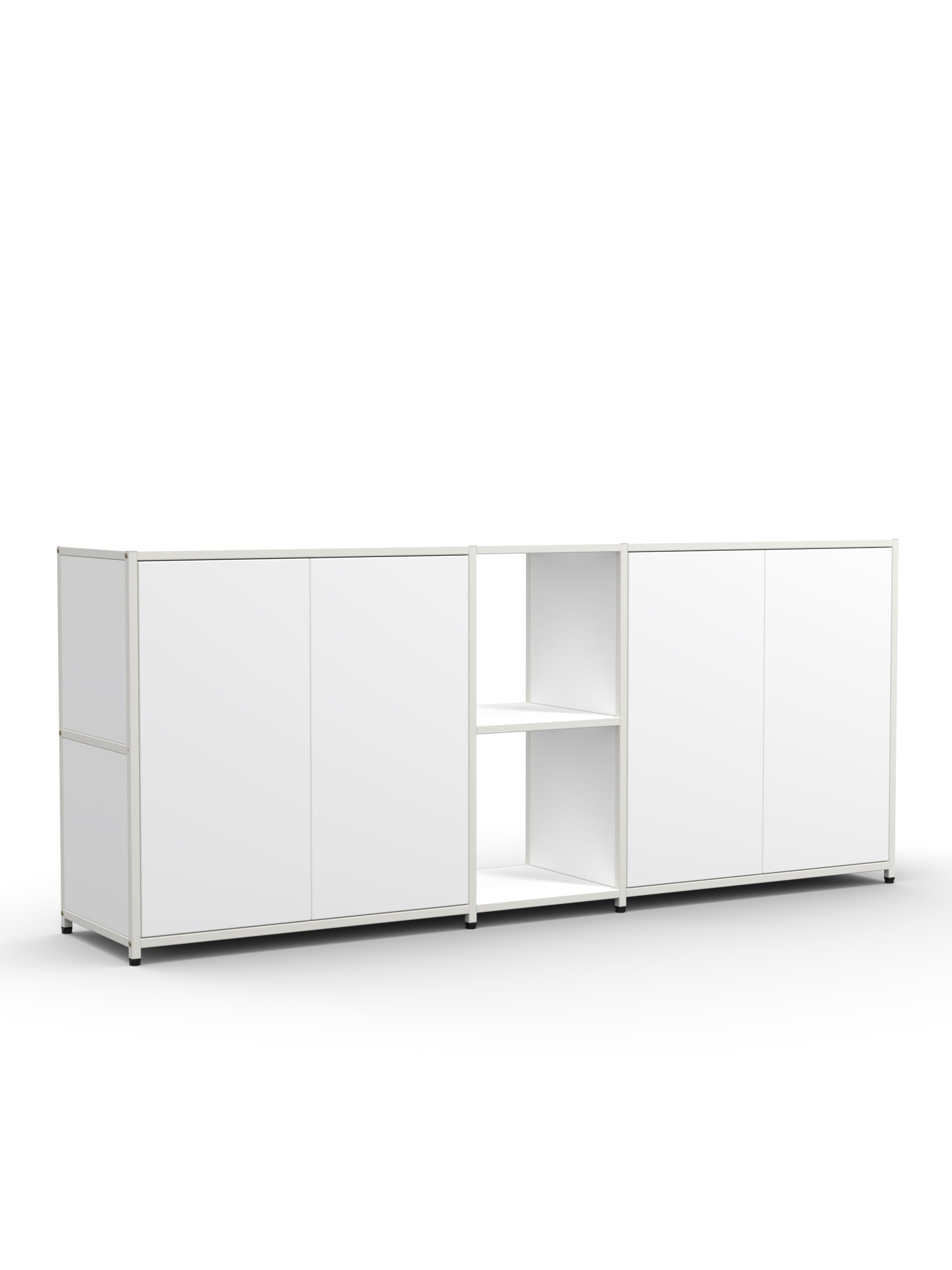 Foston | Modular TV Unit with Cupboard Storage | Shelved