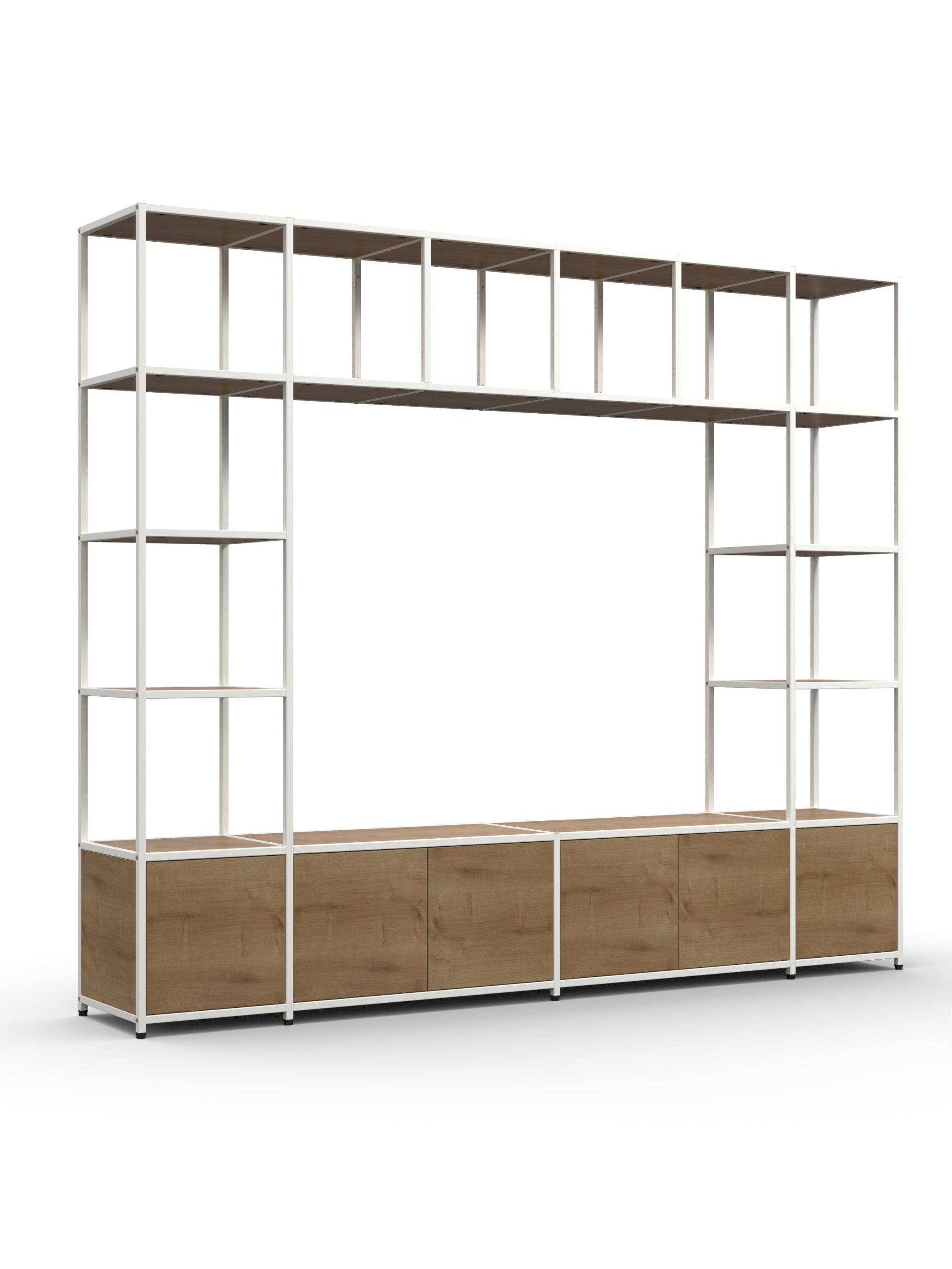 Pockley | Modular TV Unit with Storage | Shelved